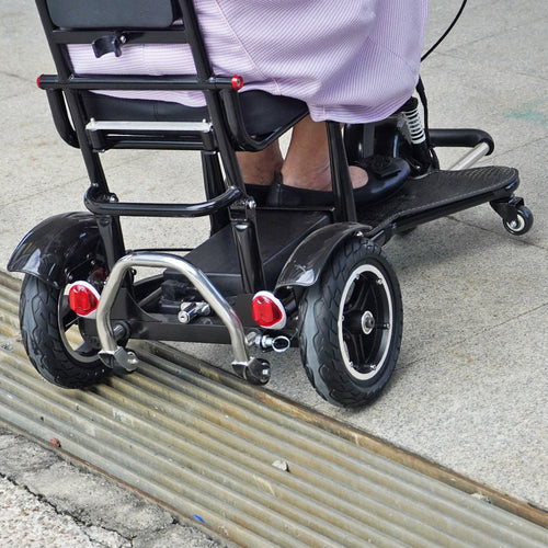 3-Sec Fold! Compact 3-Wheel Mobility Scooter | FLEXI 4th Gen | MOBOT