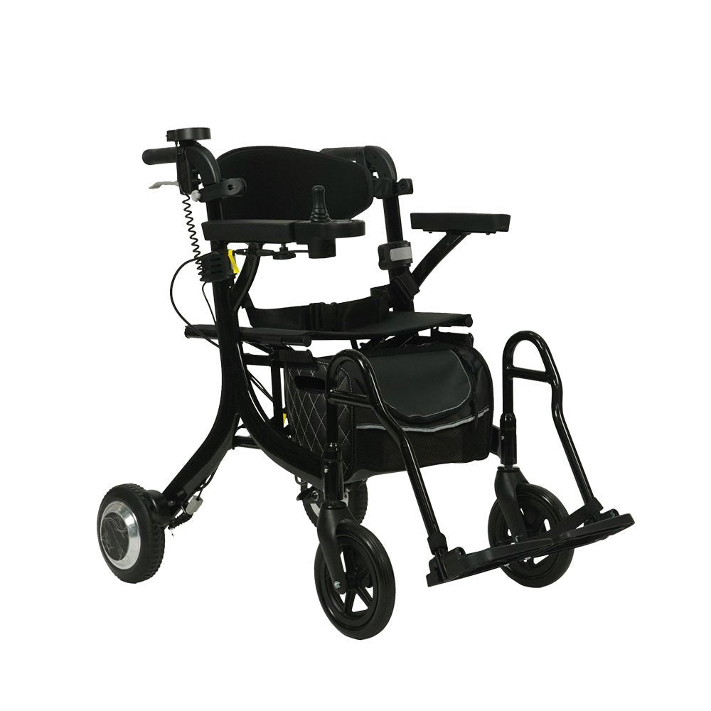 3-in-1 Electric Rollator Walker Wheelchair | MWHEEL | MOBOT